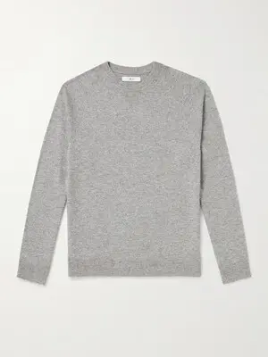 Mr P. Wool And Cashmere-blend Sweater - Gray
