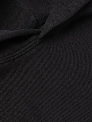 LES TIEN Heavyweight Structured-fleece Cotton-jersey Hoodie