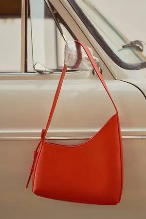 Anthropologie Noemi Asymmetrical Buckle Shoulder Bag