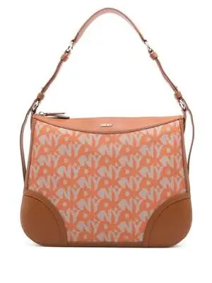 Dkny Monogram Shoulder Bags