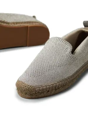 Brunello Cucinelli Monili-trim Slip-on Espadrilles