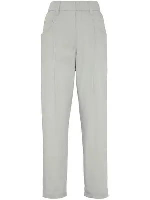 Brunello Cucinelli Straight-leg Cotton Trousers
