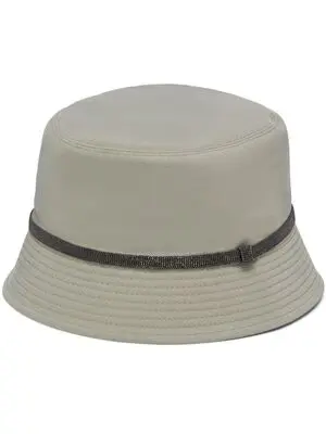 Brunello Cucinelli Monili Bucket Hat - Green