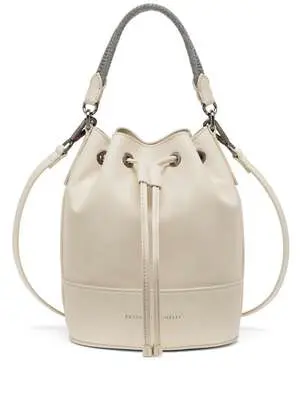 Brunello Cucinelli Leather Bucket Bag