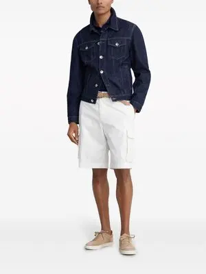 Brunello Cucinelli Panelled Cotton Polo Shirt