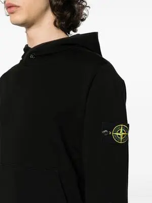 Stone Island Compass-motif Hoodie