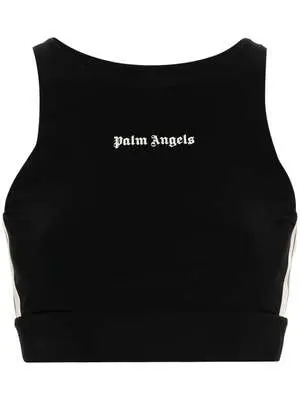 Palm Angels Collared Performance Tops For Women