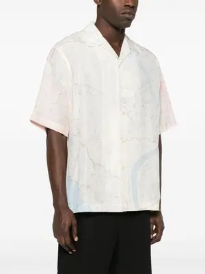 OAMC Map-print Short-sleeves Shirt
