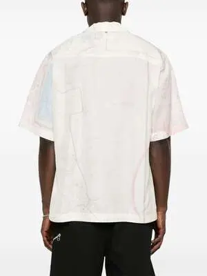 OAMC Map-print Short-sleeves Shirt