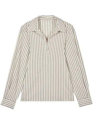 Ba&sh Felicia Striped Shirt
