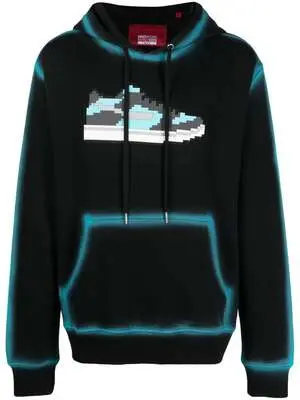 MOSTLY HEARD RARELY SEEN T & Co Graphic-print Cotton Hoodie