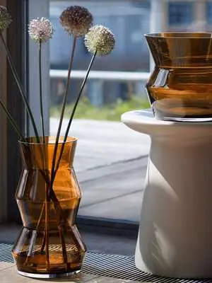 LSA INTERNATIONAL Sculpt Glass Vase