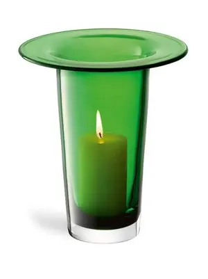 LSA INTERNATIONAL Victoria Glass Vase - Green