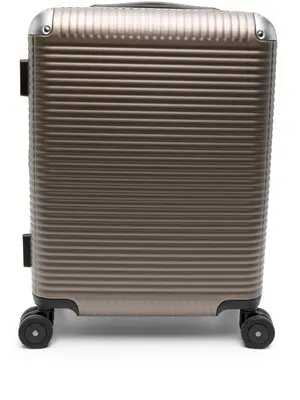 FPM MILANO Bank Light Spinner 55 Rolling Luggage - Brown