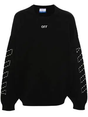 Off-white Classic Sweaters For Men