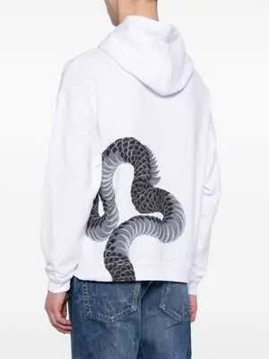 Dsquared2 Dragon-print Cotton Hoodie