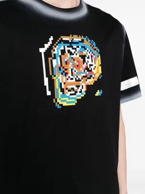 MOSTLY HEARD RARELY SEEN Skull Blowing Cotton T-shirt
