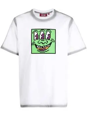 MOSTLY HEARD RARELY SEEN Triple The Eyes Cotton T-shirt