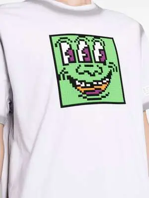 MOSTLY HEARD RARELY SEEN Triple The Eyes Cotton T-shirt
