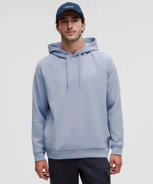 Lululemon Smooth Spacer Classic-Fit Pullover Hoodie Blue Willow