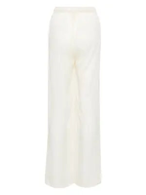 PARAMIDONNA Aurora Metallic-threading Palazzo Pants