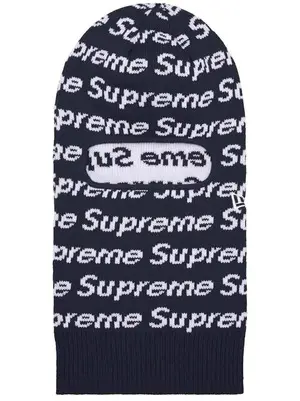 Supreme X New Era Repeat Balaclava - Blue