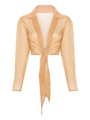 PARAMIDONNA Aria Cropped Shirt