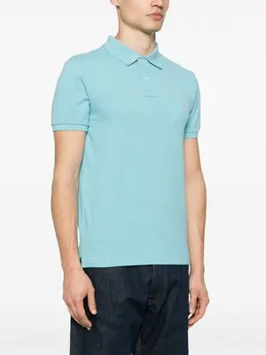 Polo Ralph Lauren Embroidered-polo Pony Polo Shirt - Blue