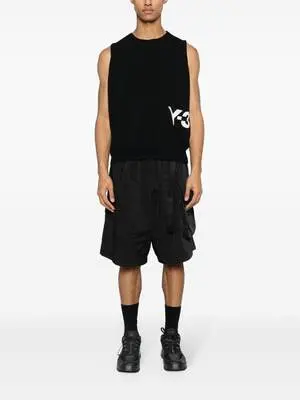Y3 X Adidas Logo-intarsia Vest