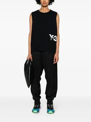 Y3 X Adidas Logo-intarsia Vest