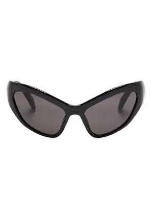 Balenciaga Oversize-frame Sunglasses - Black