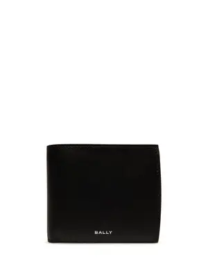 Bally Bi-fold Leather Wallet - Black
