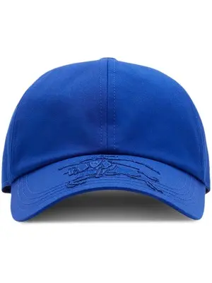 Burberry Embroidered Baseball Cap - Blue