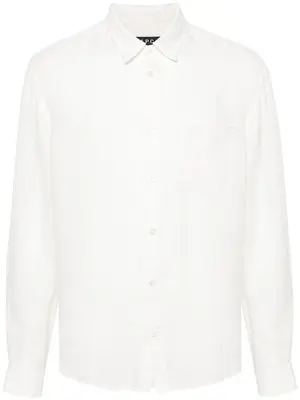 A.p.c. Cassel Logo-embroidered Shirt - White