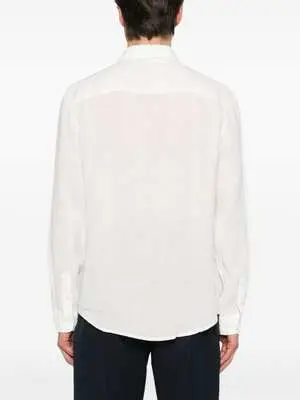 A.p.c. Cassel Logo-embroidered Shirt - White