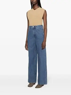 TOTEME Wide-leg Denim Jeans - Blue