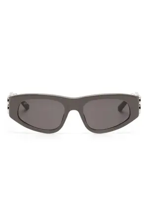 Balenciaga Dynasty D-frame Sunglasses - Brown