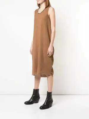UMA WANG Sleeveless Midi Dress