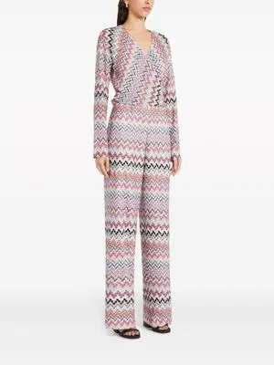 Missoni Zig Zag-pattern Jumpsuit