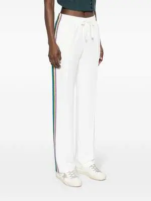 Zadig&Voltaire Pomy Stripe-detail Crepe Trousers