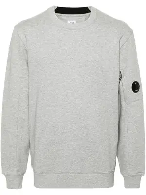 C.P. COMPANY Diagonal Raised Sweatshirt - Grey