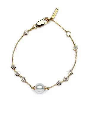 AUTORE MODA Portia -vermeil Pearl Bracelet - Gold