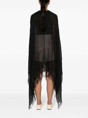 Fabiana Filippi Metallic-threading Cape