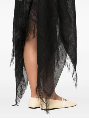 Fabiana Filippi Metallic-threading Cape