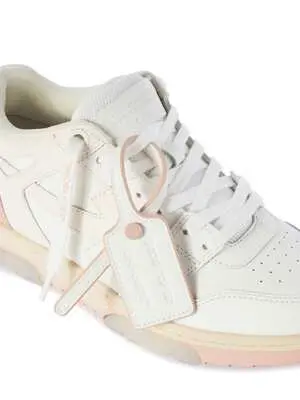Off-White Out Of Office Leather Sneakers