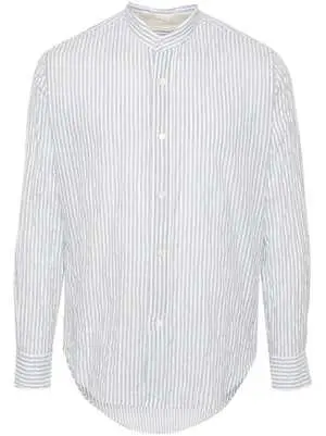 Eleventy Stripped Longsleeved Shirt