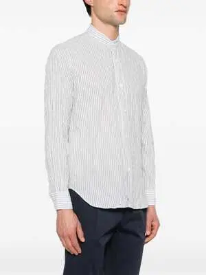 Eleventy Stripped Longsleeved Shirt