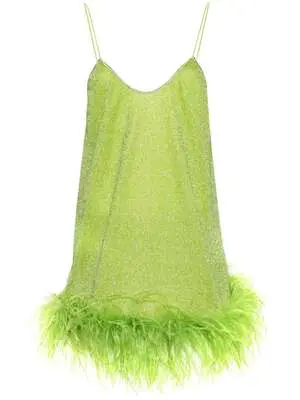 Oseree Lumière Plumage Minidress