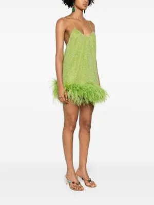 Oseree Lumière Plumage Minidress