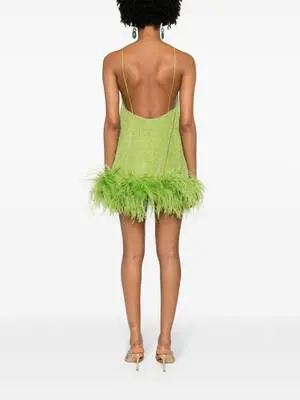 Oseree Lumière Plumage Minidress
